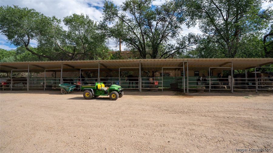 Legacy training stables in Los Ranchos has room for 54 horses ...