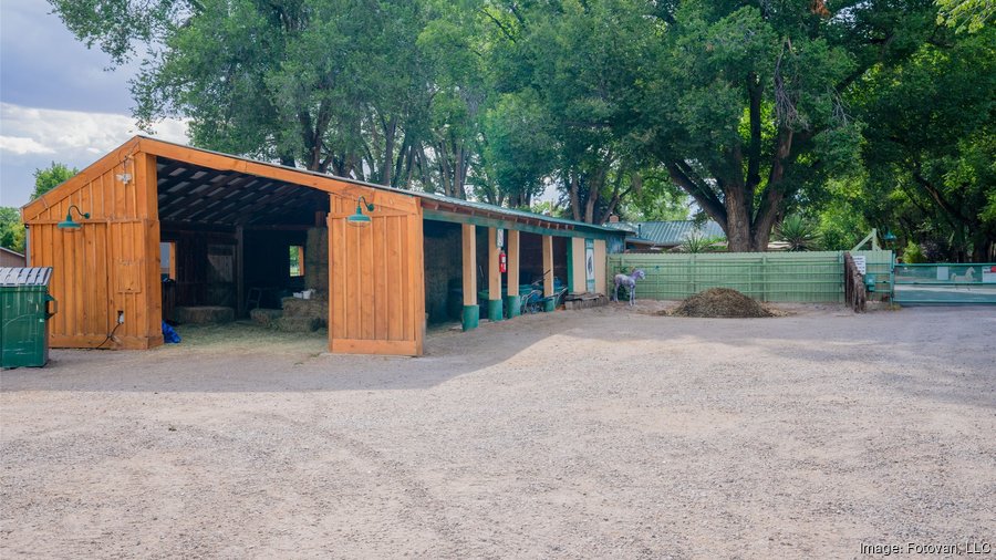 Legacy training stables in Los Ranchos has room for 54 horses ...