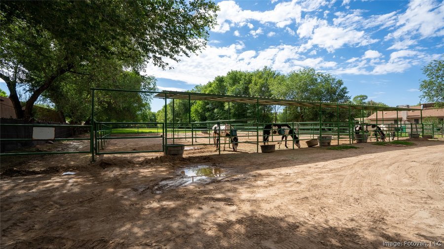 Legacy training stables in Los Ranchos has room for 54 horses ...