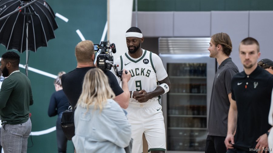 Giannis, Lillard, Edens, Griffin answer questions at Milwaukee Bucks ...
