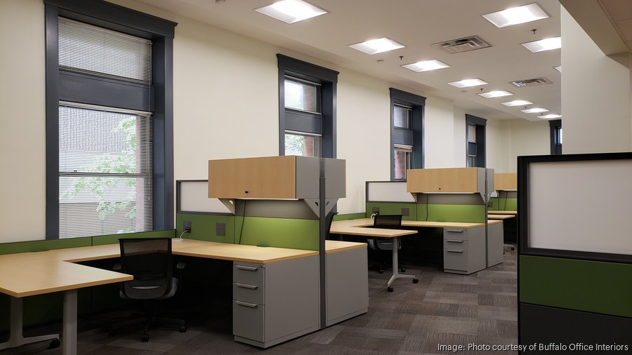 Easy design tips, like vertical storage, can make a smaller office feel ...