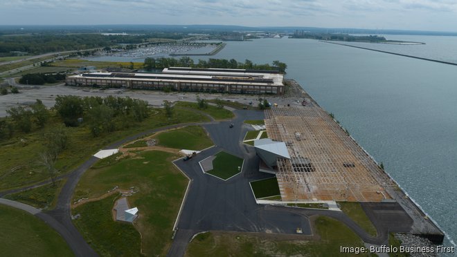 Outer Harbor events pavilion construction nears completion - Buffalo Business First