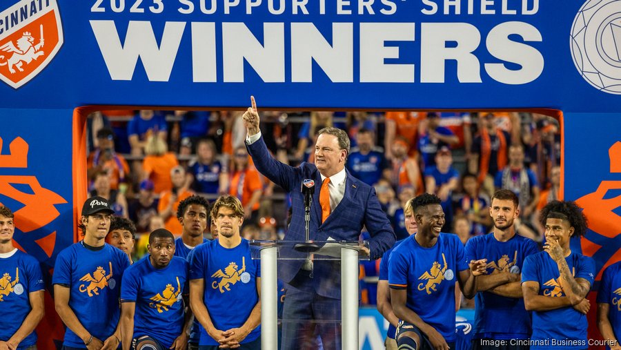 FC Cincinnati celebrates Supporters’ Shield at TQL Stadium - Cincinnati ...