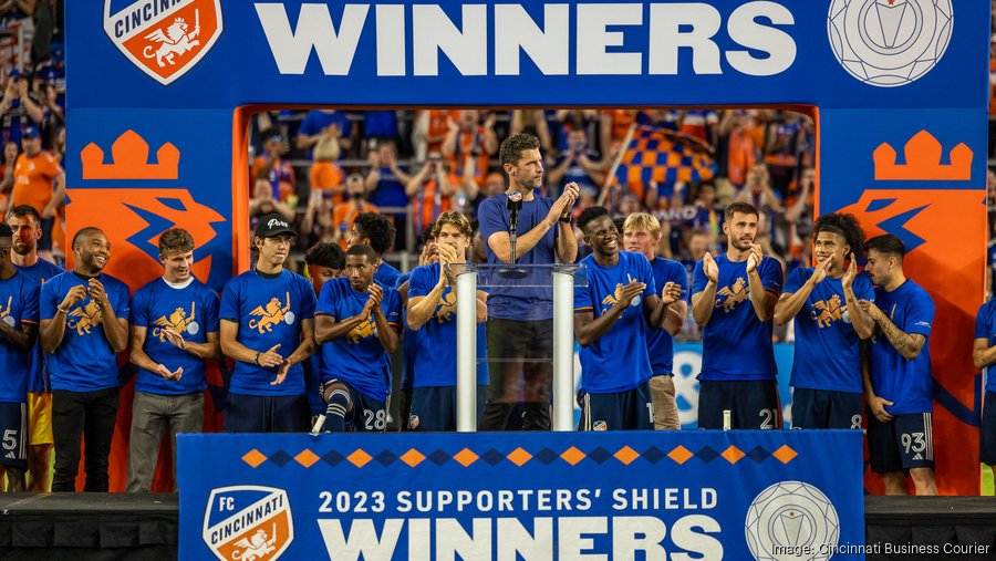 FC Cincinnati celebrates Supporters’ Shield at TQL Stadium - Cincinnati ...