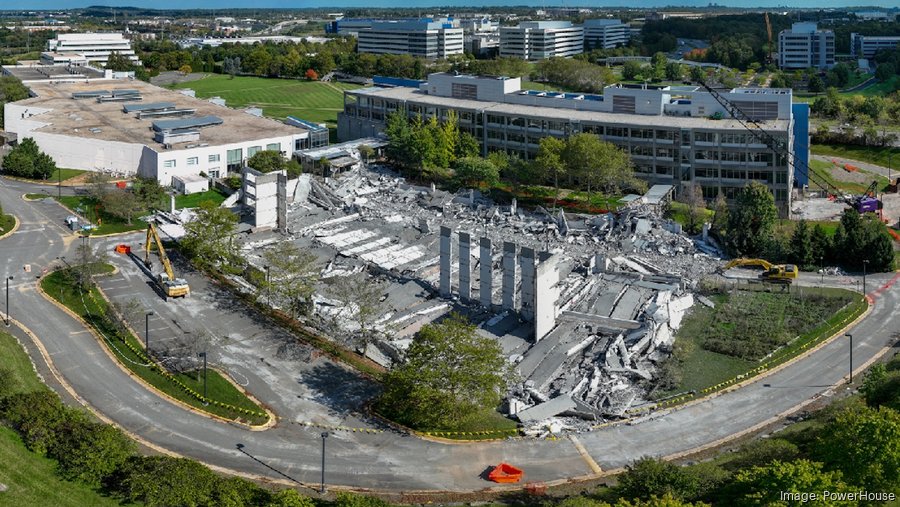 Former AOL headquarters in Ashburn being demolished for new PowerHouse ...