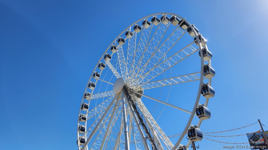 150-foot Ferris wheel's opening kicks off Pennway Point entertainment ...