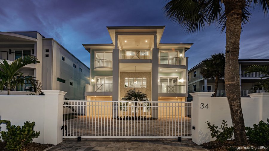 Indian Rocks Beach waterfront home lists for nearly $11 million - Tampa ...