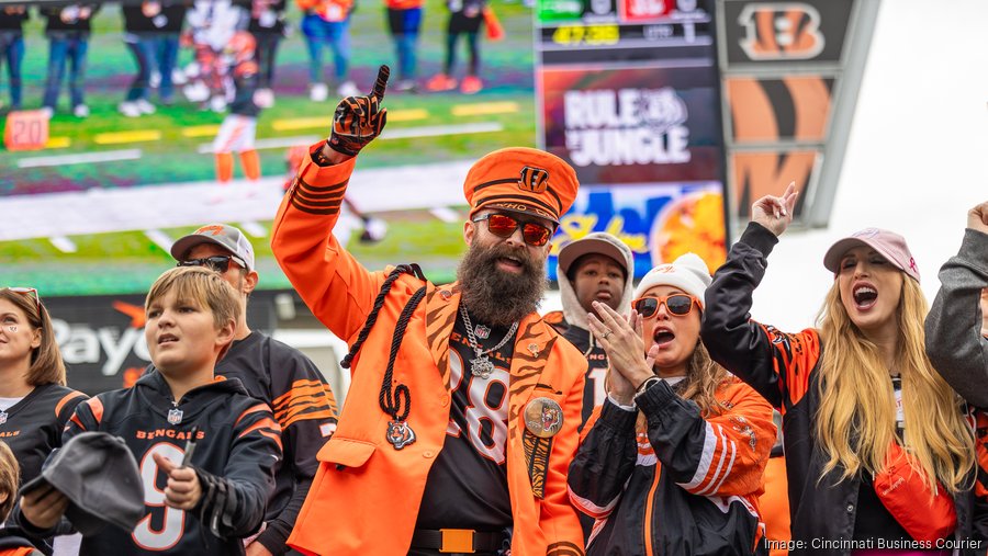 Bengals fans celebrate win over Seahawks - Cincinnati Business Courier