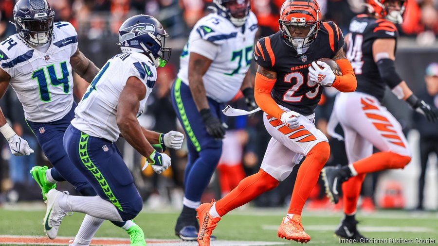 Bengals fans celebrate win over Seahawks - Cincinnati Business Courier