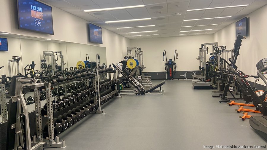 Flyers' new locker room unveiled as $400M arena overhaul nears finish ...