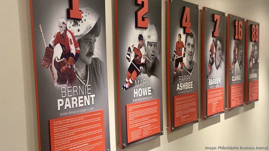 Flyers' new locker room unveiled as $400M arena overhaul nears finish ...