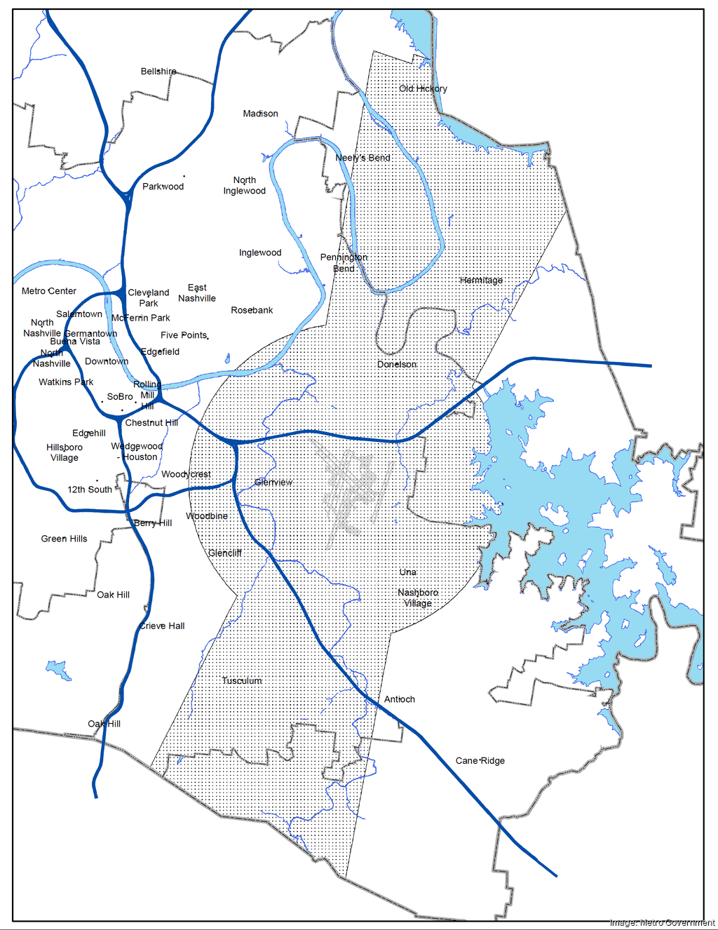 Map over building permits, land use is latest skirmish in BNA airport ...