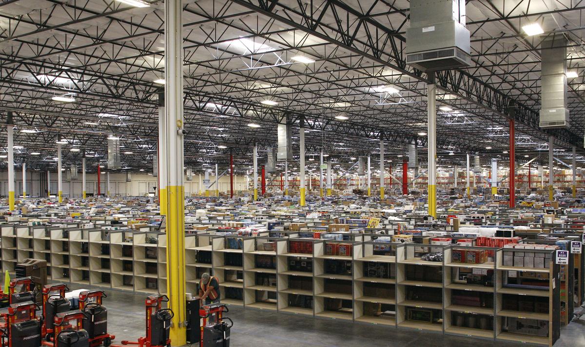 A look inside an Amazon fulfillment center - Baltimore Business Journal