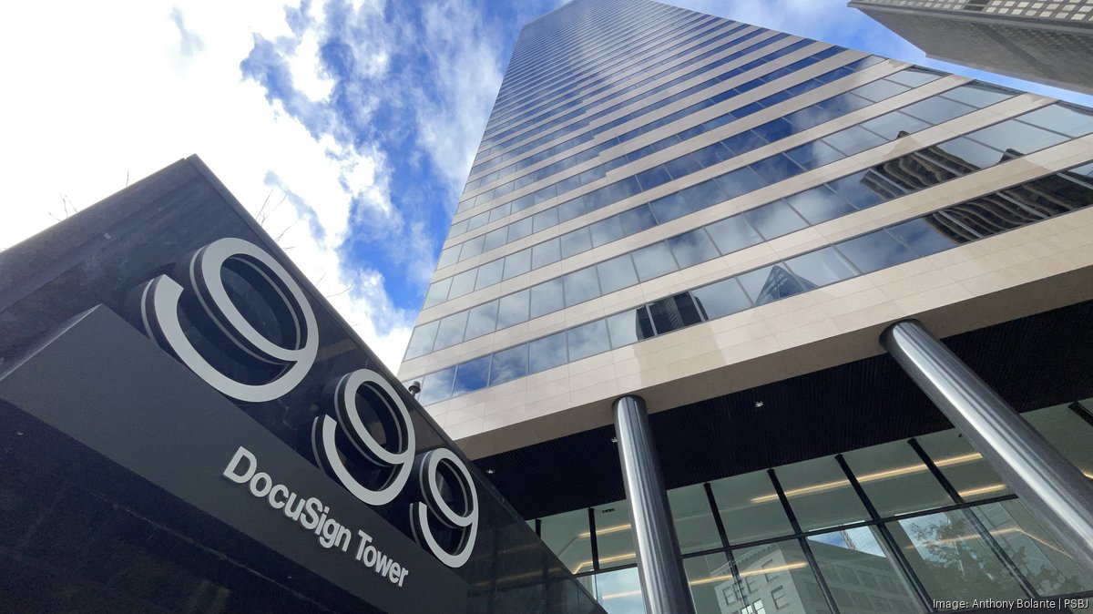 Docusign relocating from namesake Seattle office tower - Puget Sound ...