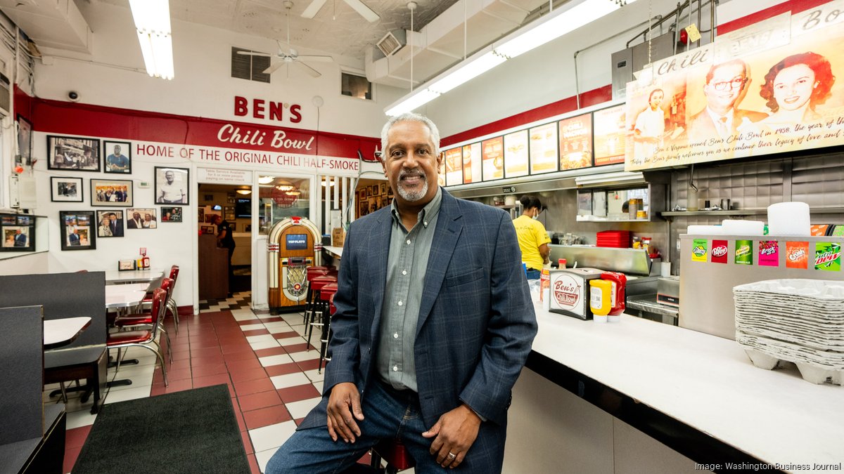 Kamal Ali is the owner of Ben's Chili Bowl - Washington Business Journal