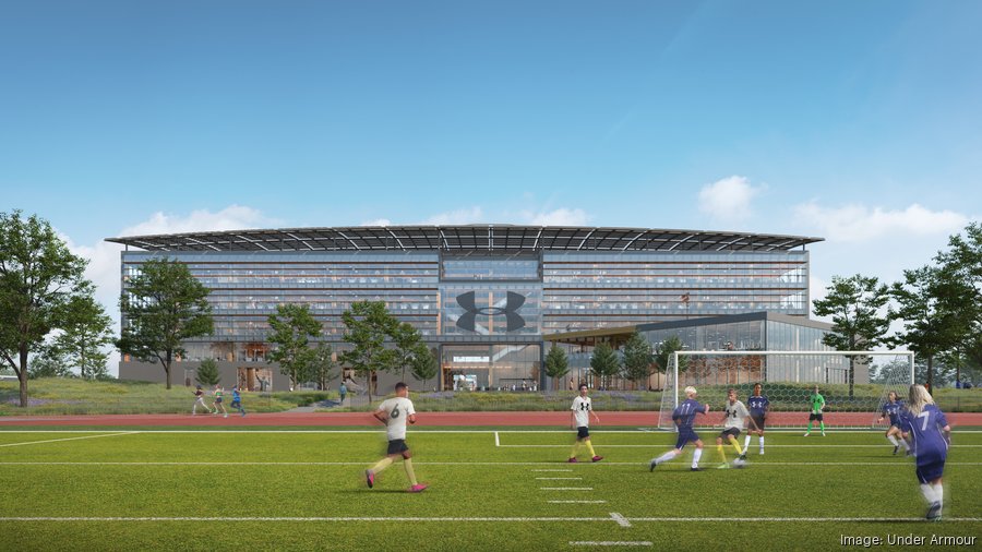 Under Armour headquarters taking shape in South Baltimore - Baltimore ...