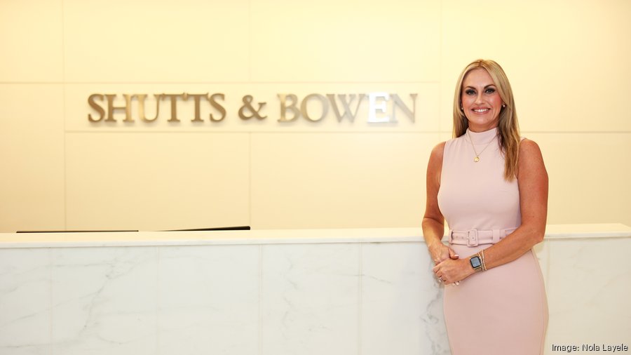 Amanda Buffinton is bringing a fresh new style to Shutts and Bowen’s ...