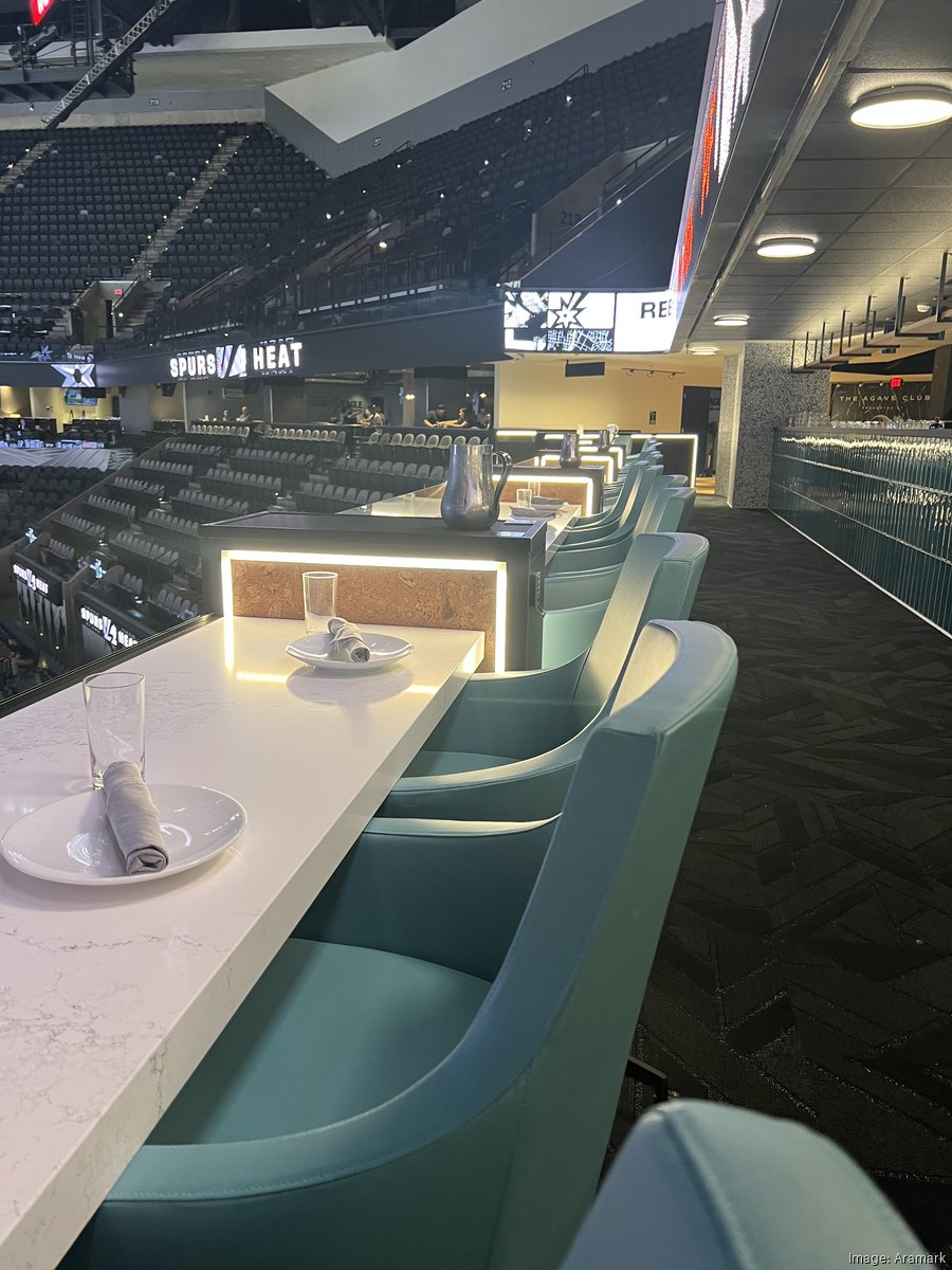 First Look: Aramark to unveil new Agave Club at Spurs’ Frost Bank ...