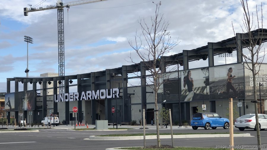 Under Armour headquarters taking shape in South Baltimore - Baltimore ...