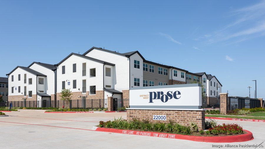 Alliance Residential's Prose Baybrook, other Houston projects underway ...