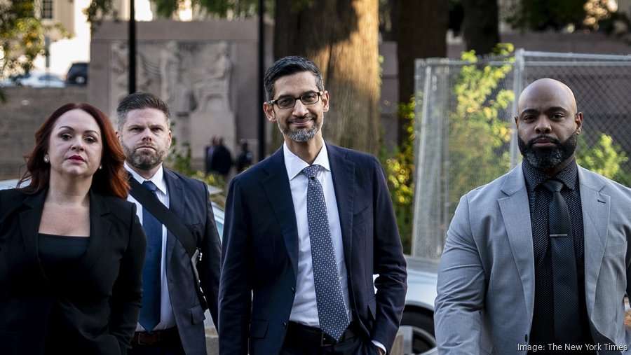 Google CEO Sundar Pichai defends practice of paying to have search ...