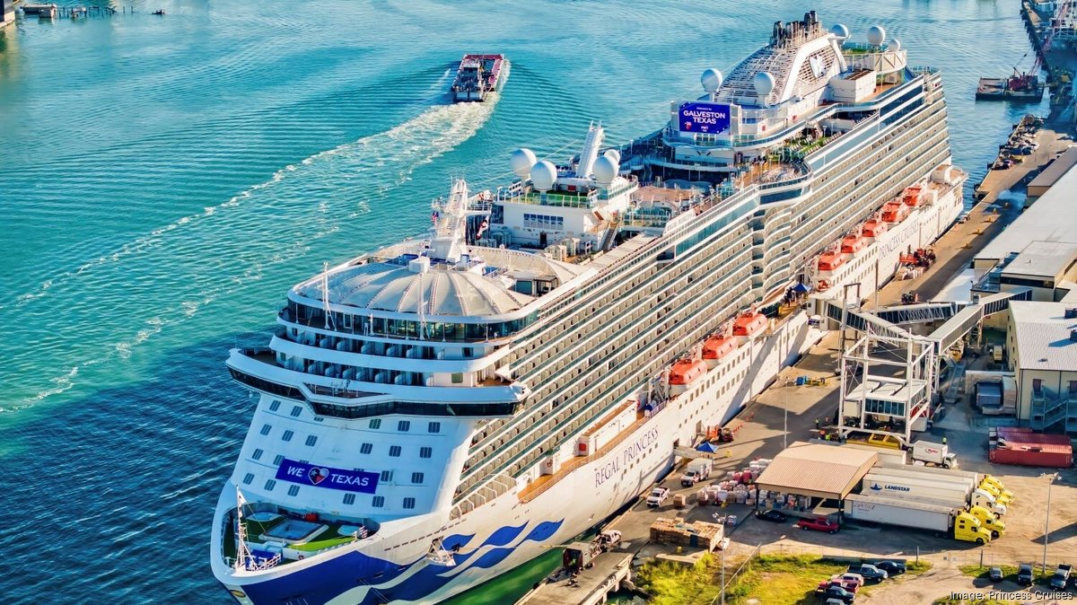 Princess Cruises' Regal Princess ship arrives in Galveston - Houston ...