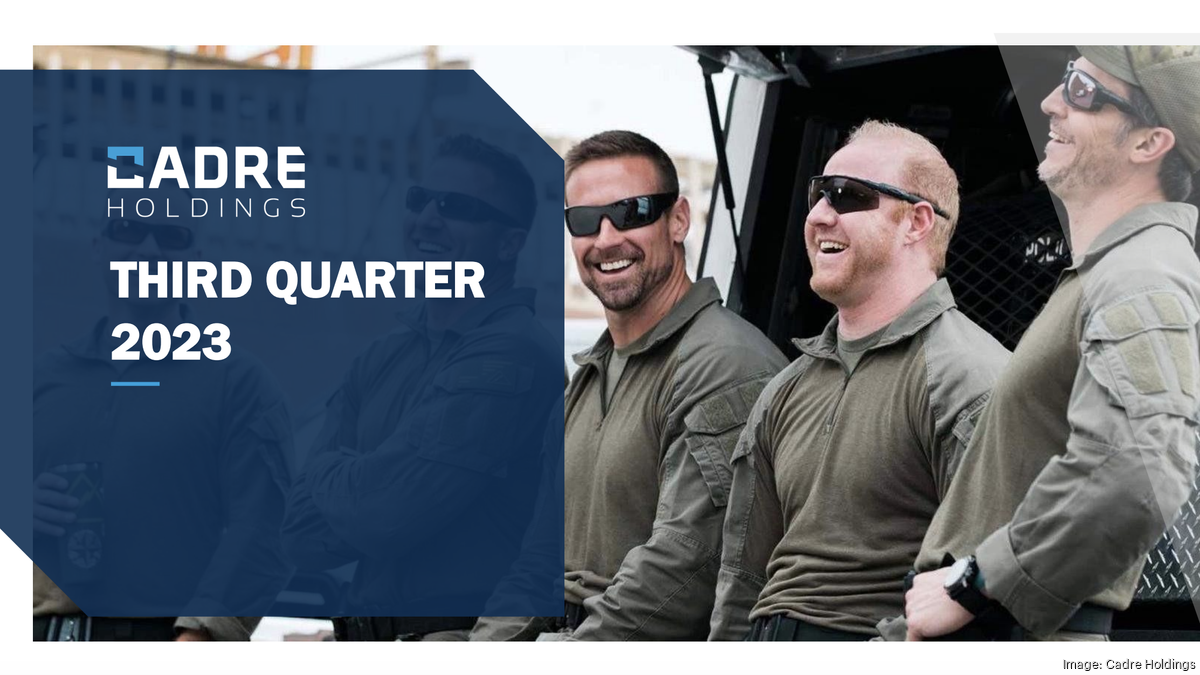 Cadre Holdings reports consecutive record adjusted earnings ...