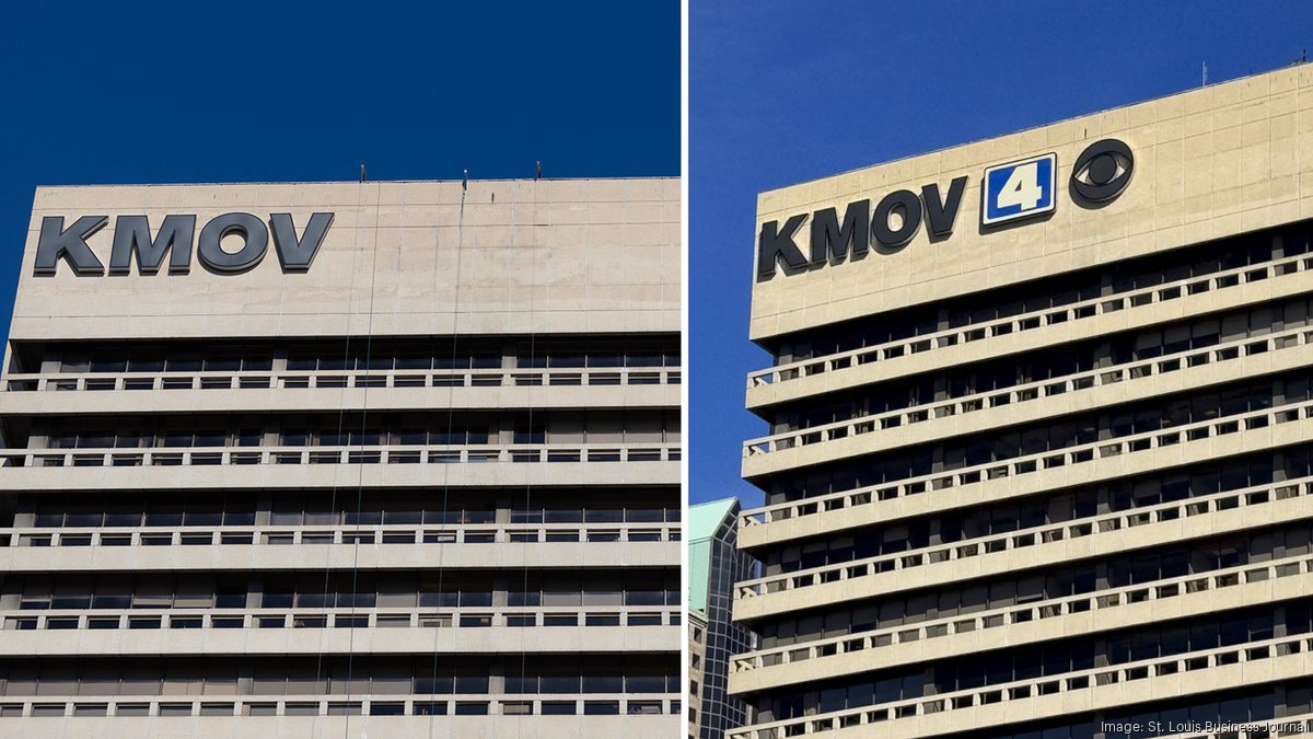 KMOV's downtown sign being removed ahead of move to suburbs - St. Louis Business Journal