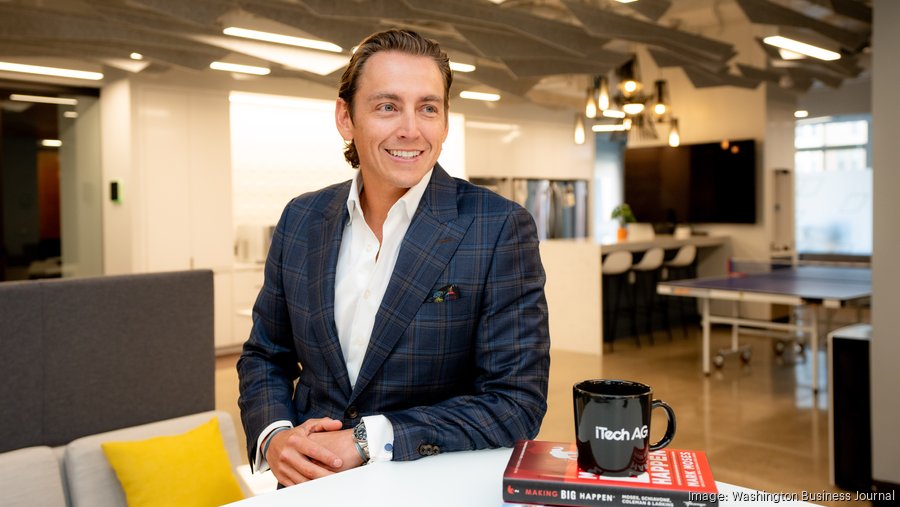 Frank Antezana, co-founder of iTech AG, - Washington Business Journal