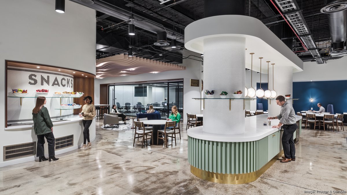 Cool Offices: See inside P&G's amenity-rich main street corridor ...