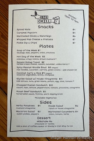 Big Chill bar in College Hill adds new full food menu - Cincinnati ...