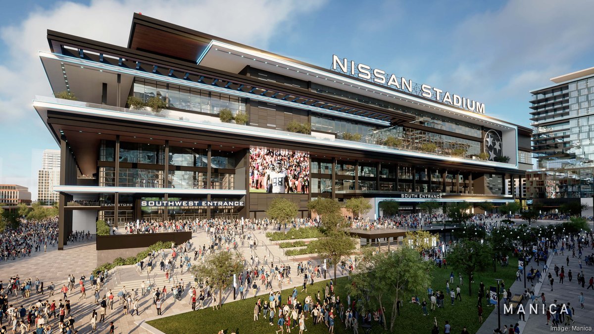 Tennessee Titans new Nissan Stadium's impact on Nashville - Nashville ...