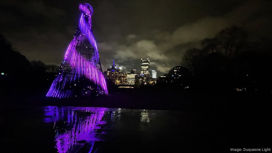 Duquesne Light unveils new sustainable 'Three Rivers Tree' in ...