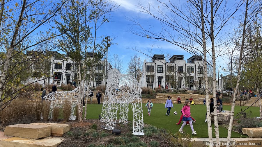 PHOTOS: New Downtown Cary Park draws big crowds as town surges ...