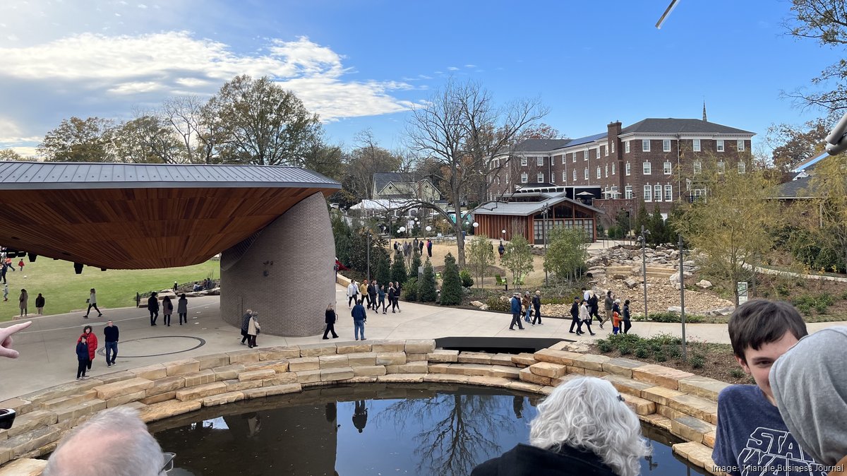 PHOTOS: New Downtown Cary Park draws big crowds as town surges ...