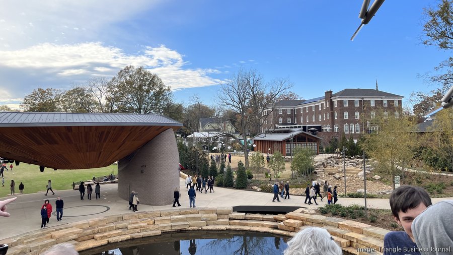 PHOTOS: New Downtown Cary Park draws big crowds as town surges ...