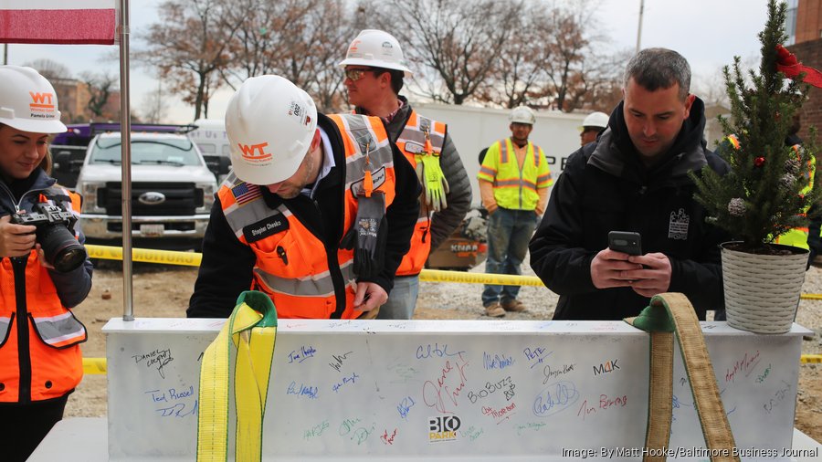 UM BioPark tower marks construction milestone in West Baltimore ...