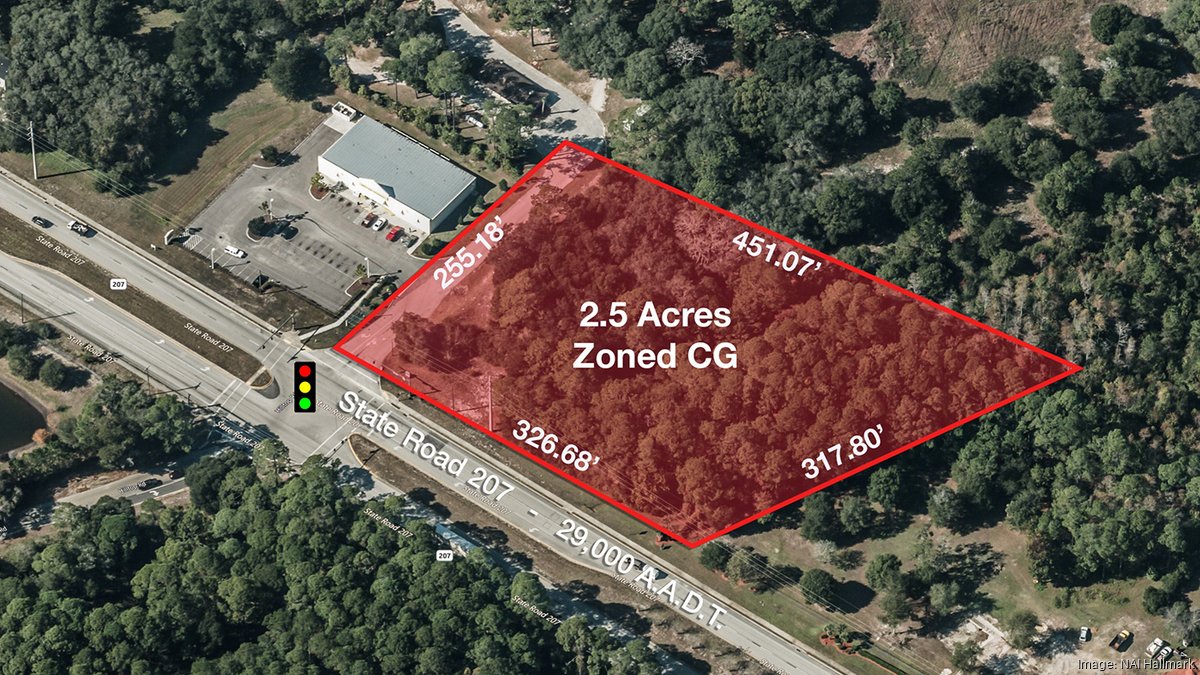 Parcel on SR 207 in St. Johns sells for more than $2 million ...