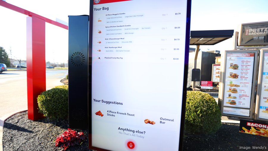 AI in fast food: More generative AI drive-thrus coming to Wendy's as ...