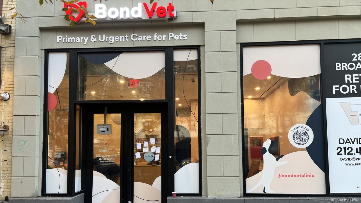 Bond Vet opens its first clinic above Central Park - New York Business ...