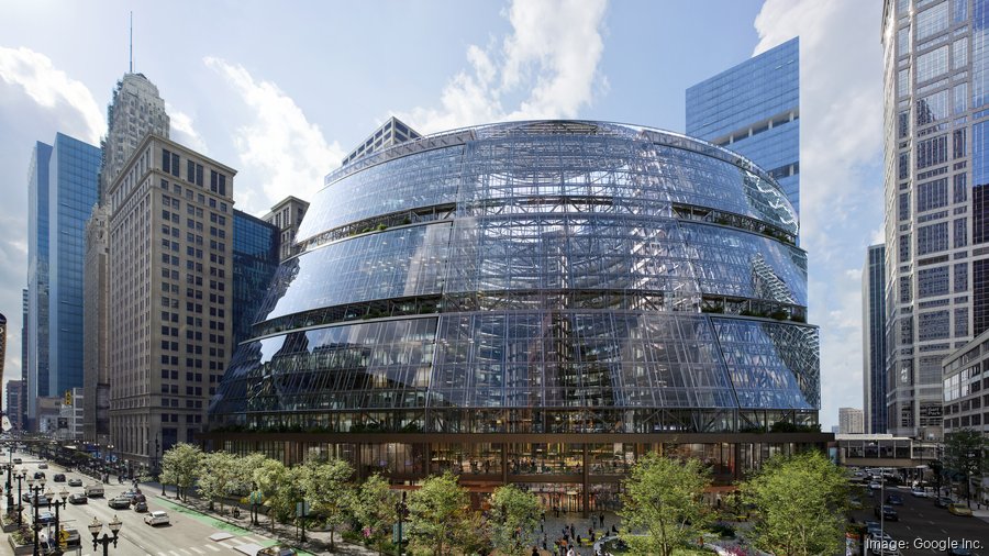 Google unveils plans for Thompson Center redevelopment in Chicago ...
