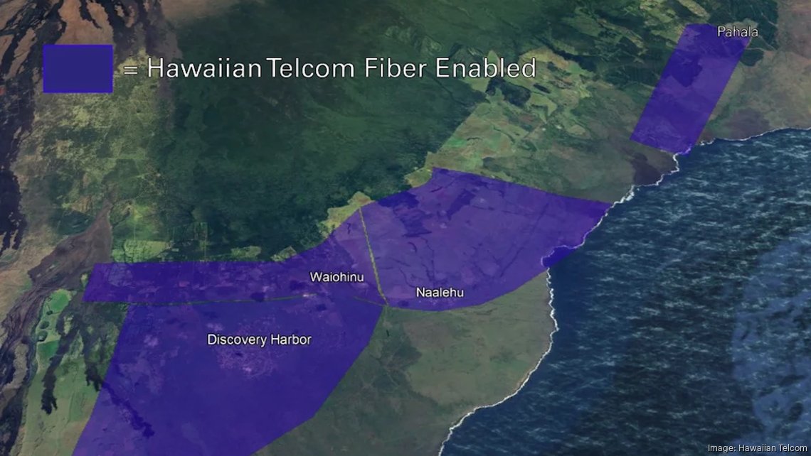 Pacific Inno - Hawaiian Telcom expands fiber internet on Hawaii Island