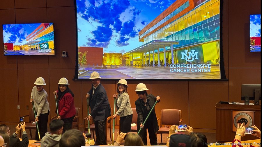 UNM Cancer Center breaks ground on expansion - Albuquerque Business First