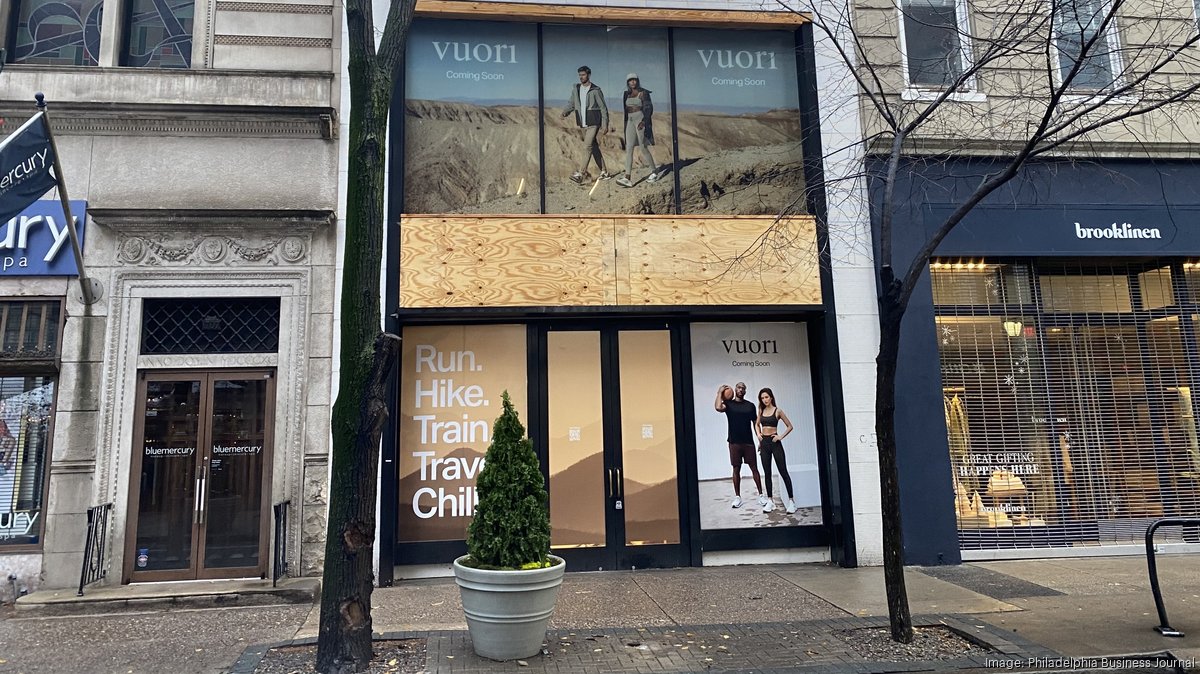 Activewear brand Vuori to open store in Rittenhouse Square next year ...