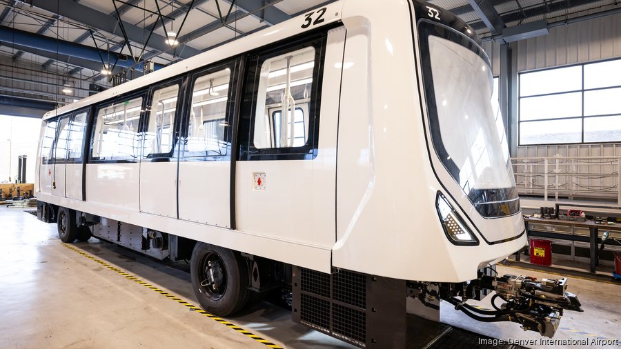 Denver International Airport gets new cars to upgrade passenger train ...