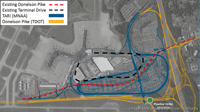 Nashville Airport will pay Superior Construction to end Donelson Pike I ...