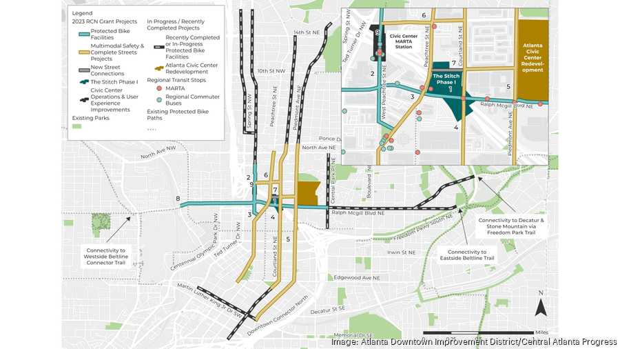 Atlanta's The Stitch would link the BeltLine to Downtown for ...