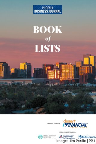Latest edition of the Phoenix Business Journal Book of Lists has 192 ...