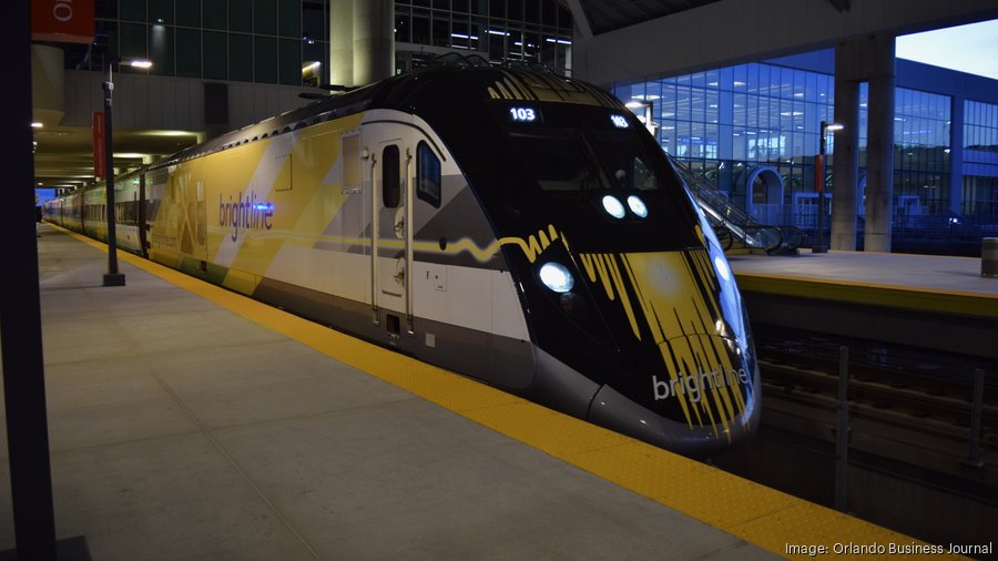 Brightline Orlando ridership grows to end 2023 - South Florida Business ...