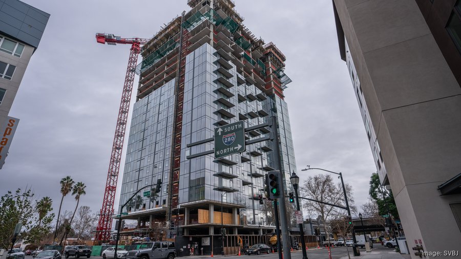 240-foot tower in Downtown San Jose on track to finish construction in ...